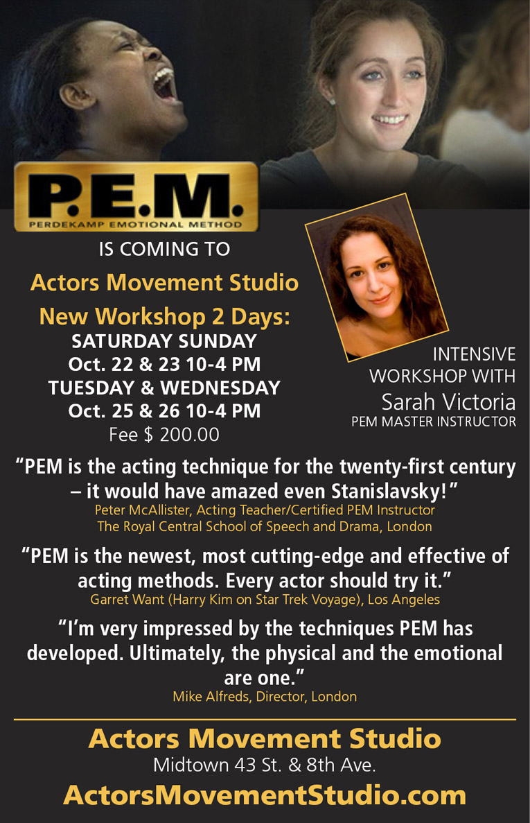 Actors Movement Studio Conservatory, Actor training, Summer Acting ...